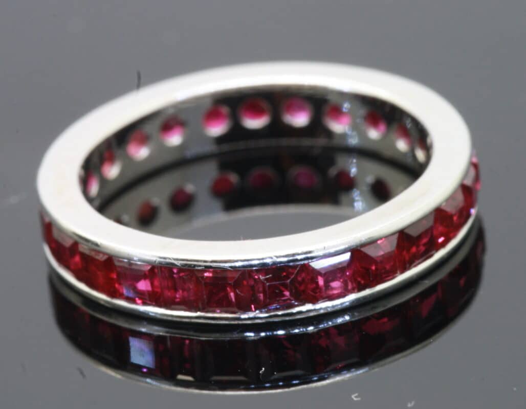 Ruby Eternity Ring - Diamond Engagement Rings, Sapphire Ruby and ...