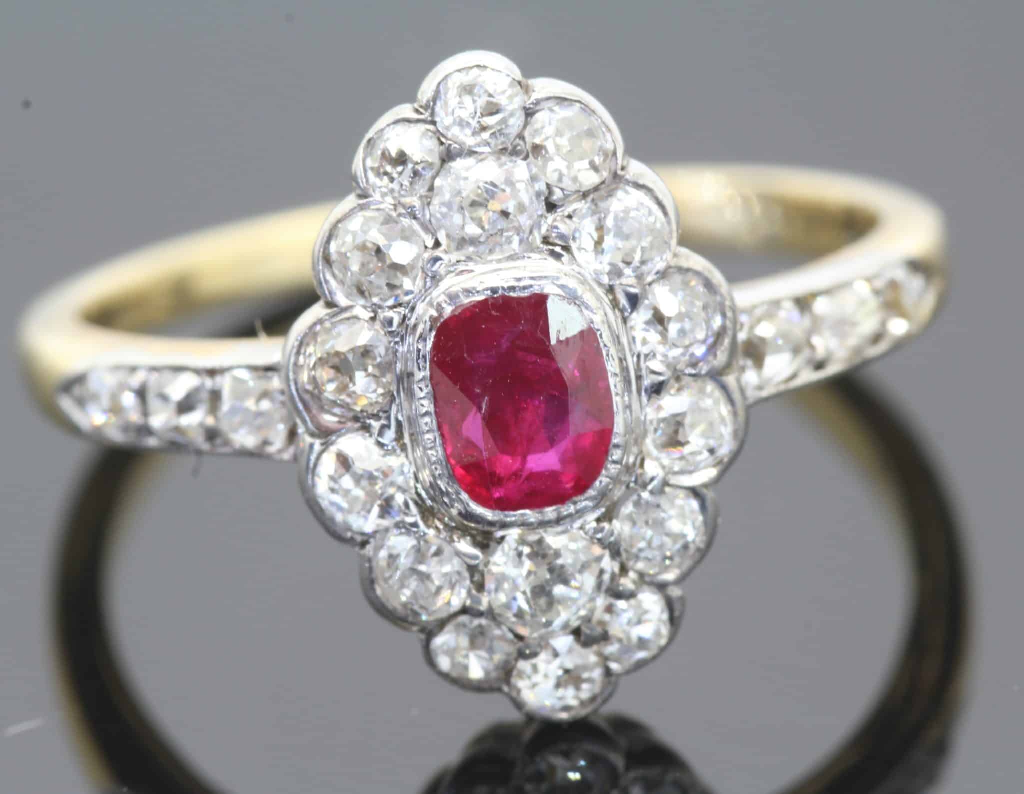 Amazing Ruby and Diamond Ring - Diamond Engagement Rings, Sapphire Ruby ...
