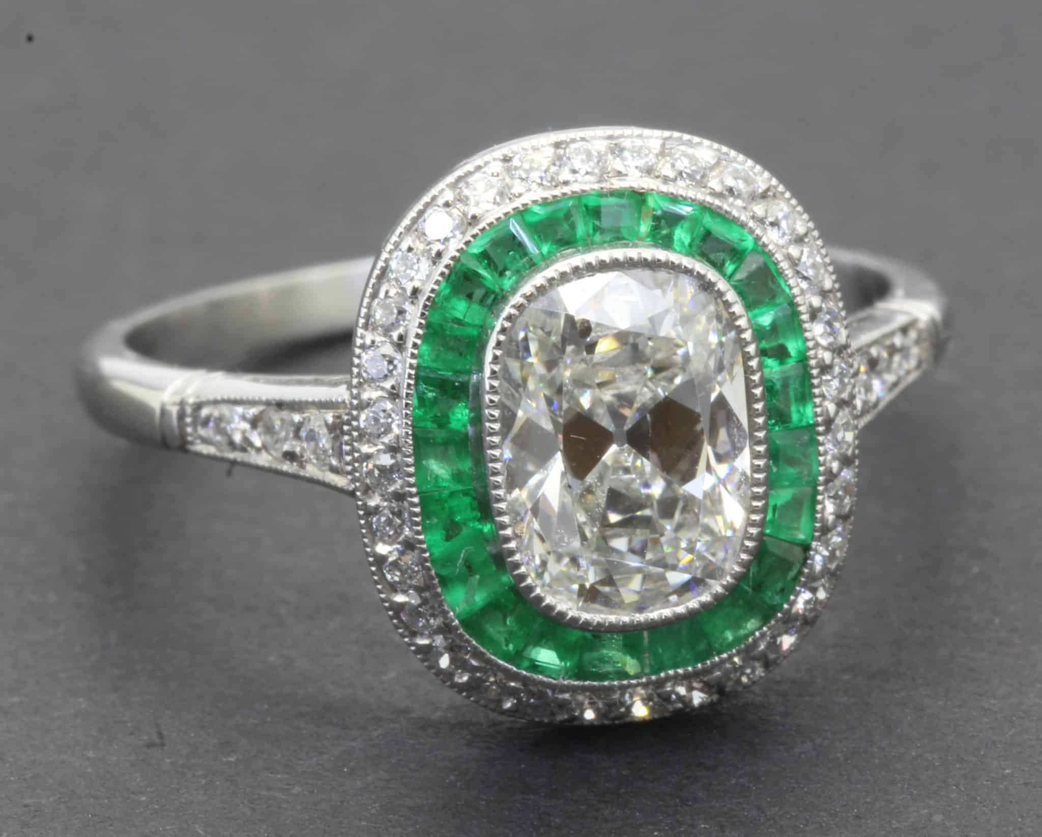 Emerald Rings from Weldons Jewellers.